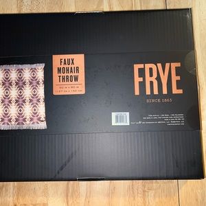 Frye | Bedding | Frye Mohair Throw Bedding Bnwts 0 | Poshmark